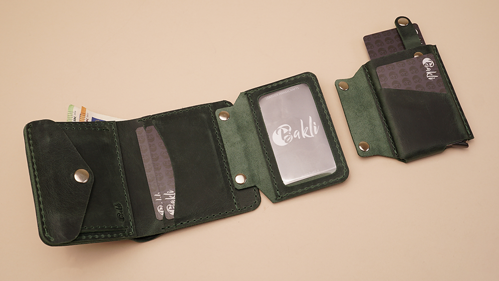 Odinė piniginė Grant Crazy Horse 3in1 - Bakli.lt