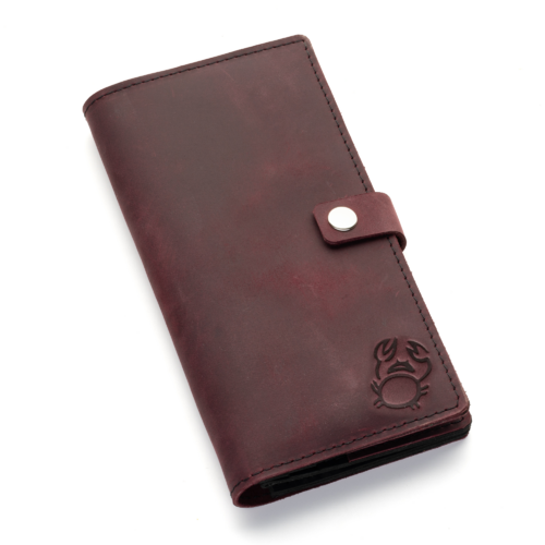 Odinė piniginė Victoria Crazy Horse su zodiako ženklu - Bakli.lt