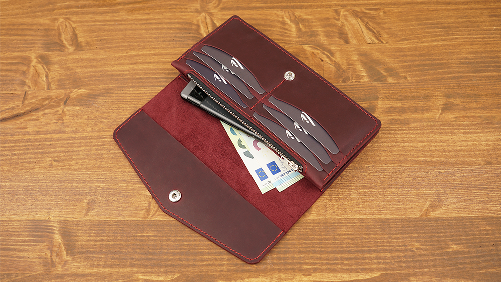 Odinė piniginė Sofia Crazy Horse - Bakli.lt