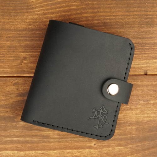 Odinė piniginė Marco Crazy Horse su Vyčio įspaudu 2 - Bakli.lt